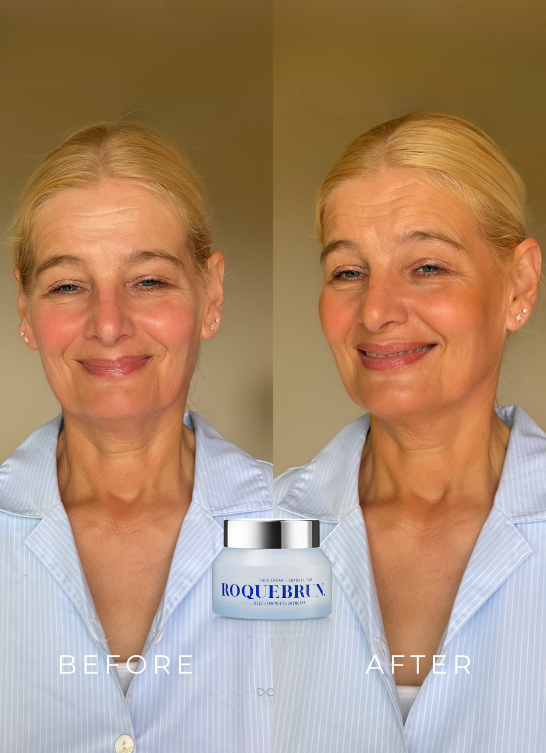 NIGHT RESTORE FACE CREAM GRADUAL TAN – ROQUEBRUN