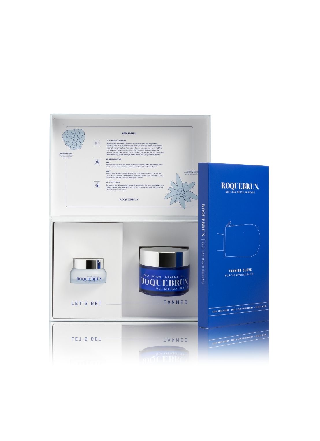 TAN OUT OF TEN: gradual tan mini's – ROQUEBRUN